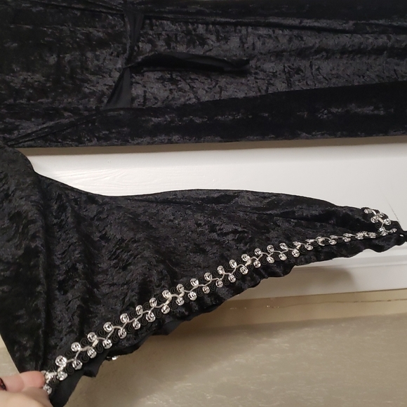 The Pyramid Collection | Dresses | Pyramid Collection Long Black Hooded ...